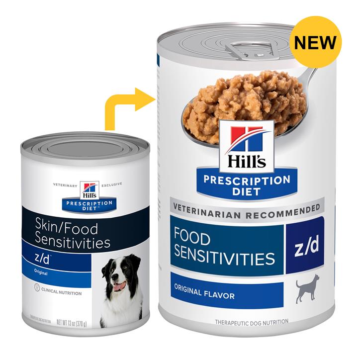 Hill's Prescription Diet Z/D Food Sensitivities Original Flavour Wet ...