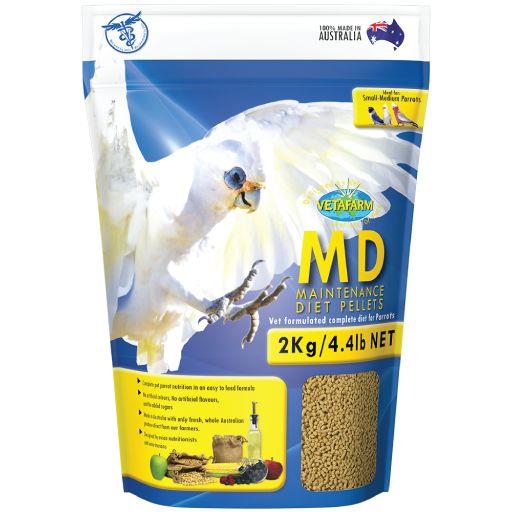 Vetafarm Maintenance Diet Parrot Pellet For Birds 2 Kg | Pet Food ...