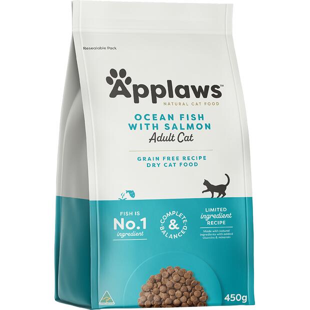 Applaws Ocean Fish With Salmon Adult Dry Cat Food | Pet Food Reviews ...