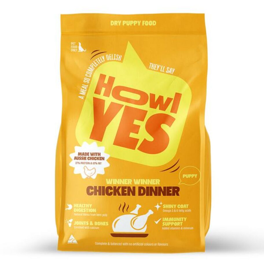 Howl Yes Puppy Chicken Dry Dog Food | Pet Food Reviews (Australia)