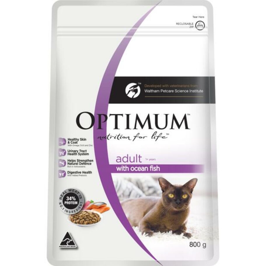 Optimum Dry Cat Food Ocean Fish | Pet Food Reviews (Australia)