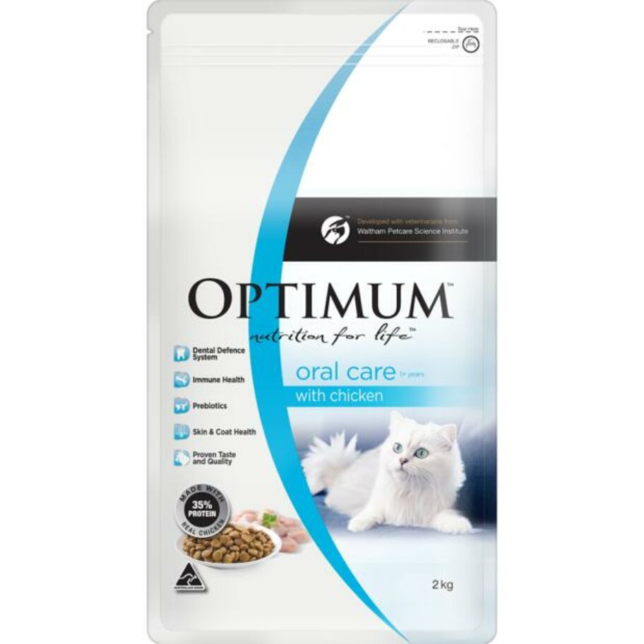 Optimum Oral Care Dry Cat Food Chicken | Pet Food Reviews (Australia)