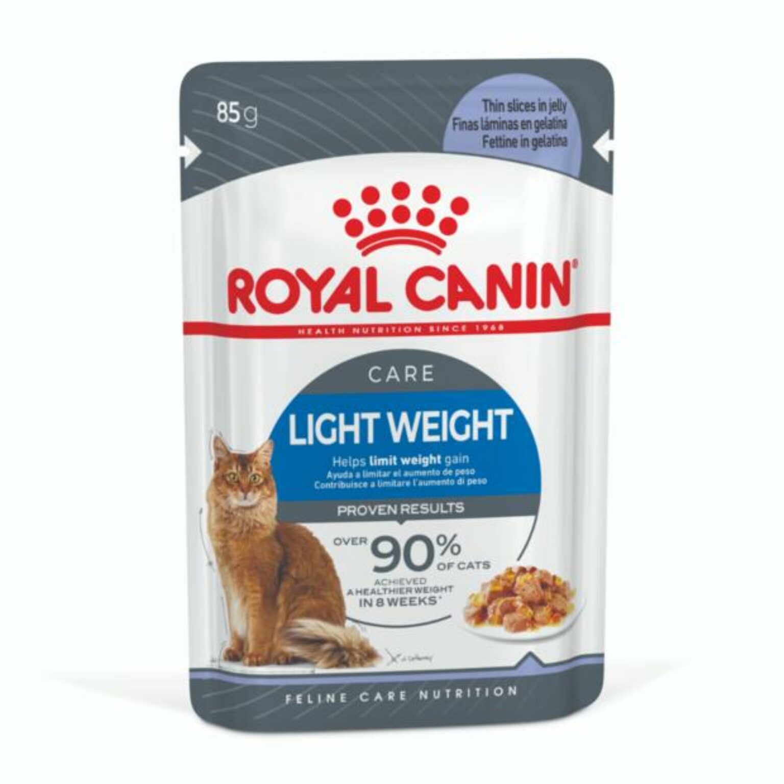 Royal Canin Light Weight Care Jelly Wet Cat Food Pouches | Pet Food ...