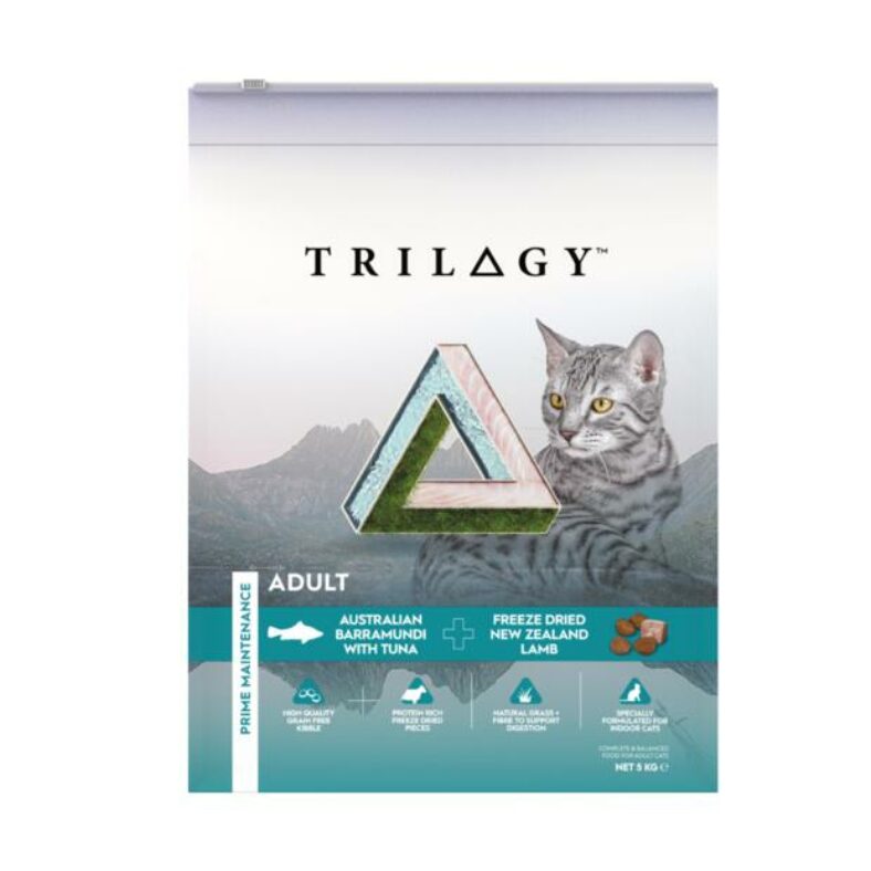 Trilogy Adult Australian Barramundi And Freeze Dried Lamb Dry Cat Food ...