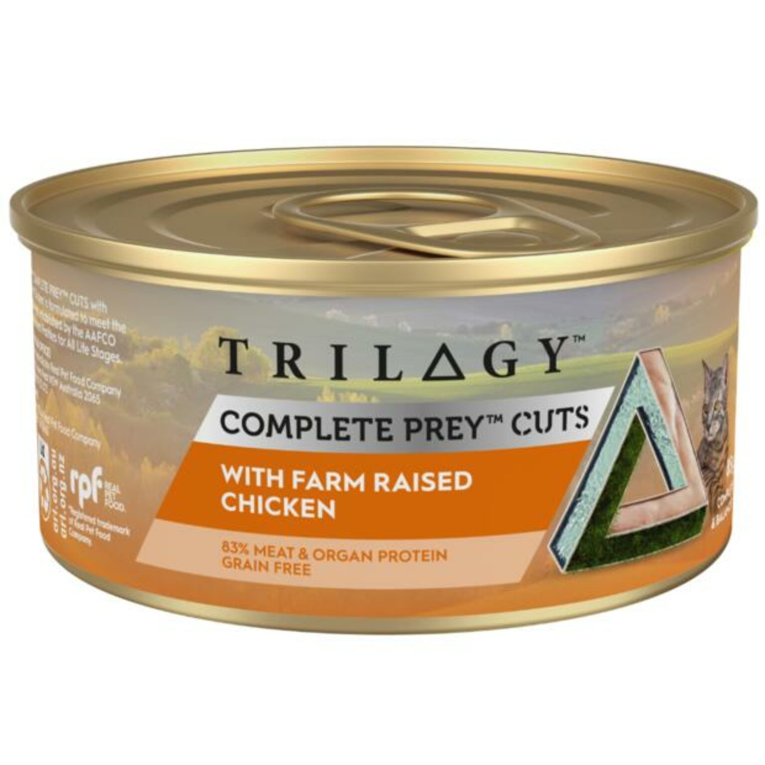 Trilogy Complete Prey Cuts Farm Raised Chicken Pate Wet Cat Food | Pet ...