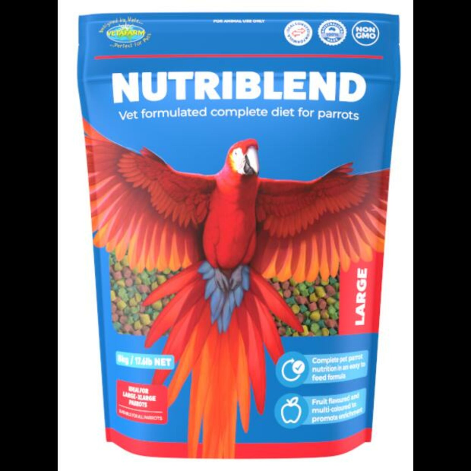 Vetafarm Nutriblend Pellets Large – Pet Food Reviews (Australia)