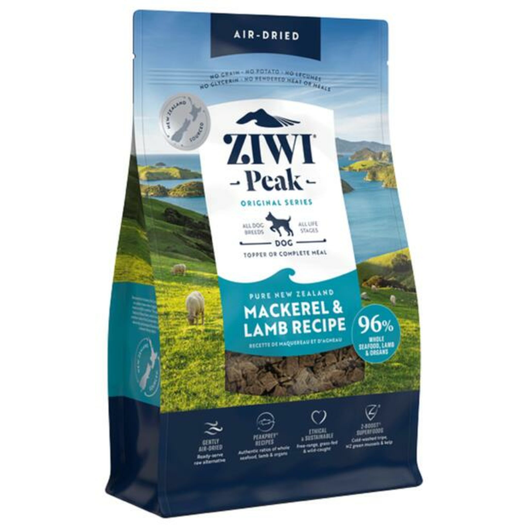 Ziwi Peak Air Dried Mackerel And Lamb Recipe Dry Dog Food – Pet Food Reviews (Australia)