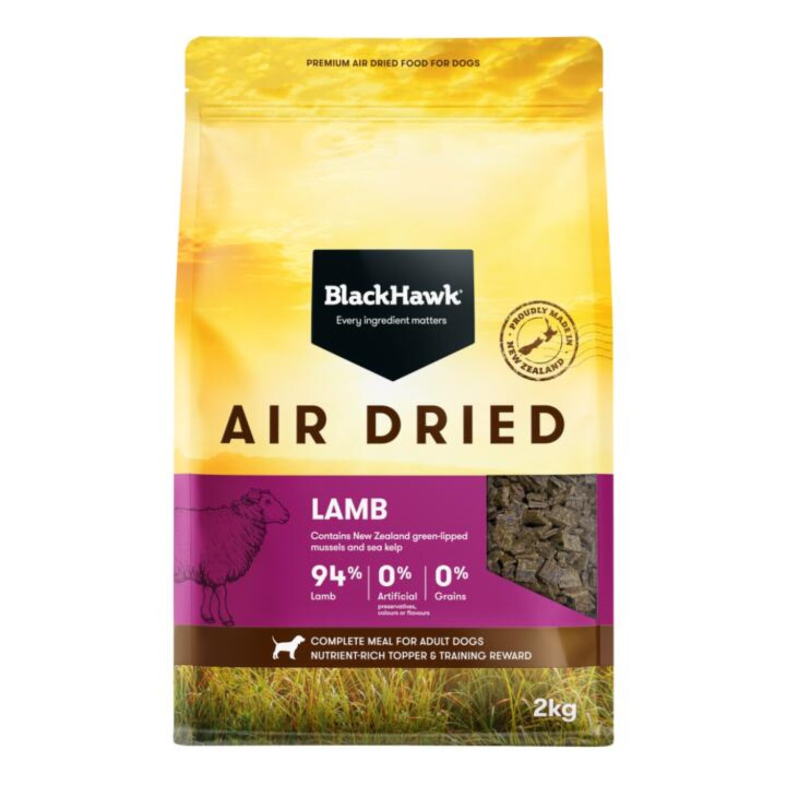 Black Hawk Air Dried Lamb Dry Dog Food | Pet Food Reviews (Australia)