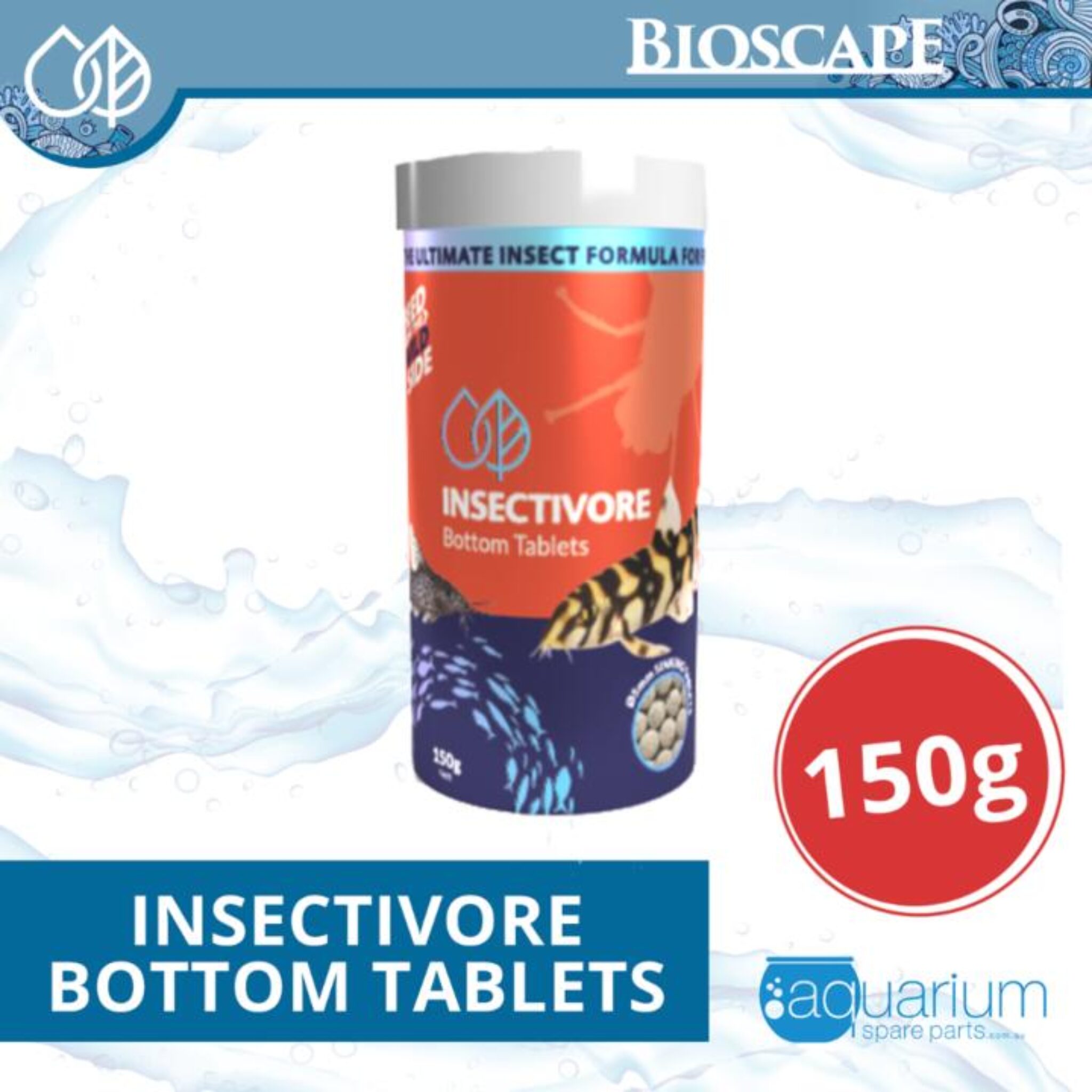 Bioscape Insectivore Bottom Tablets | Pet Food Reviews (Australia)