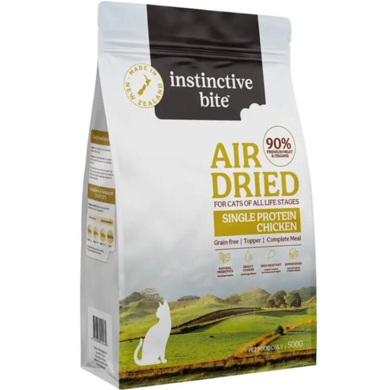 Instinctive Bite Single Protein Chicken Air Dried Cat Food | Pet Food ...