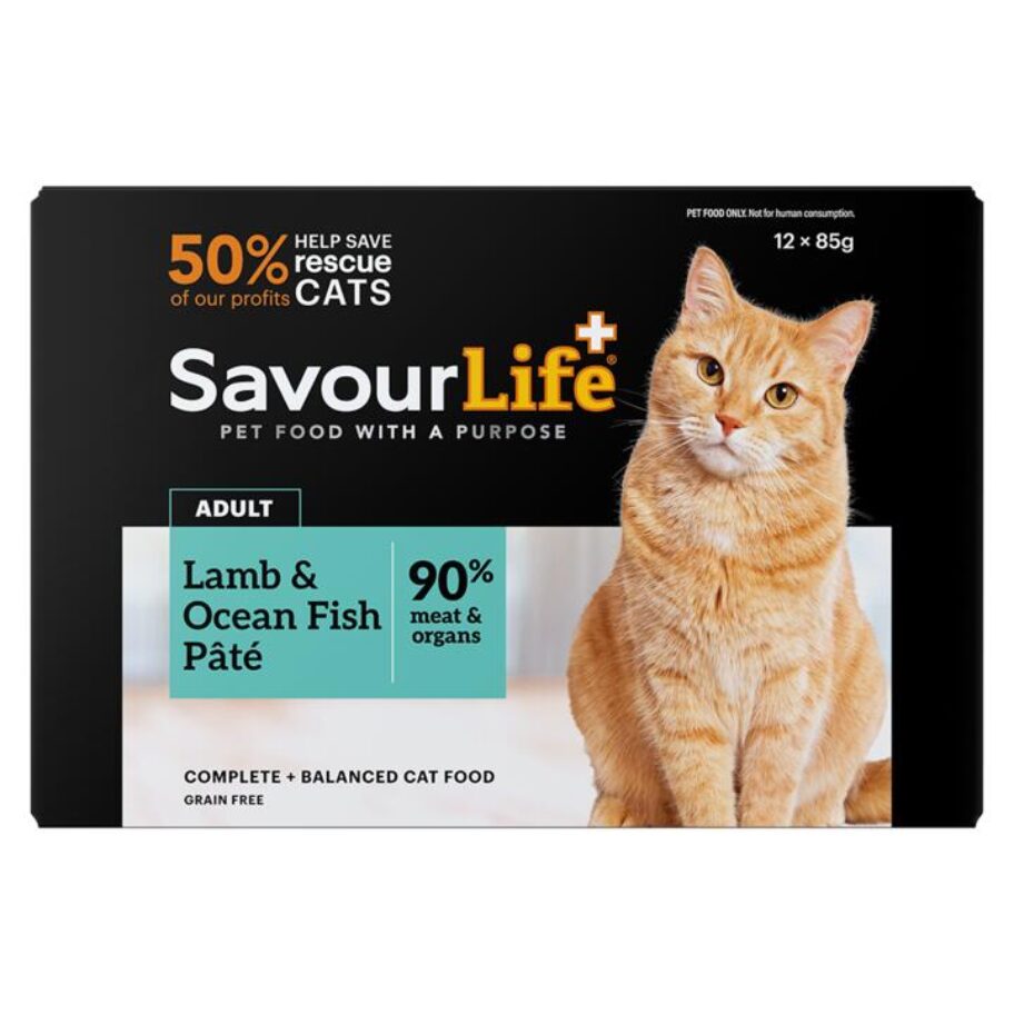 Savourlife Lamb And Ocean Fish Adult Wet Cat Food | Pet Food Reviews ...